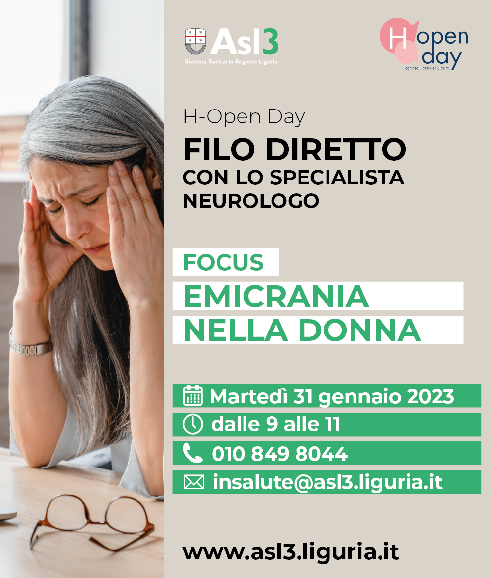 ASL 3 - ONDA Open Day sull'emicrania - Salute Sanità - Il Portale della ...